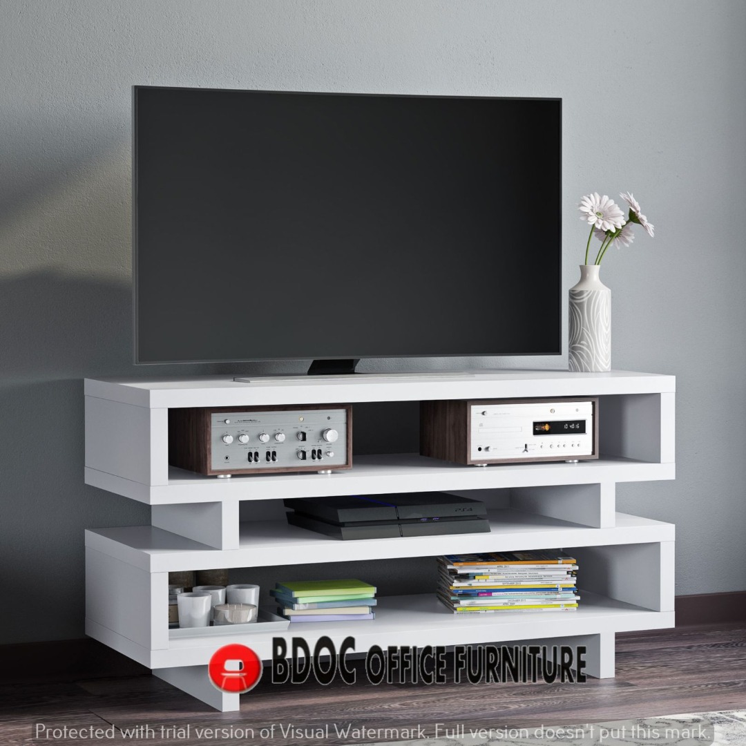 TV RACK CONSOLE, Furniture & Home Living, Office Furniture & Fixtures ...