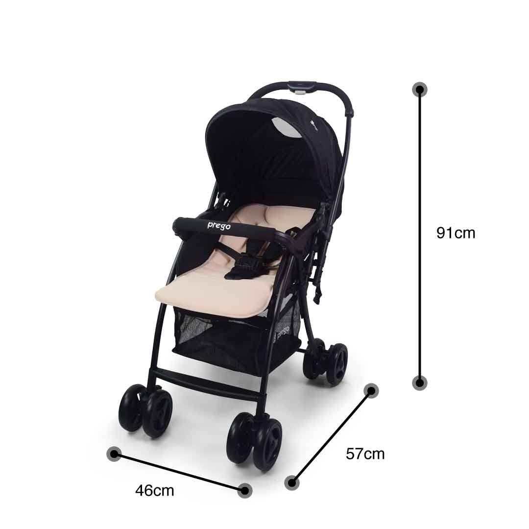 Two ways facing Adonis One Hand Fold Stroller, Babies & Kids, Going Out ...