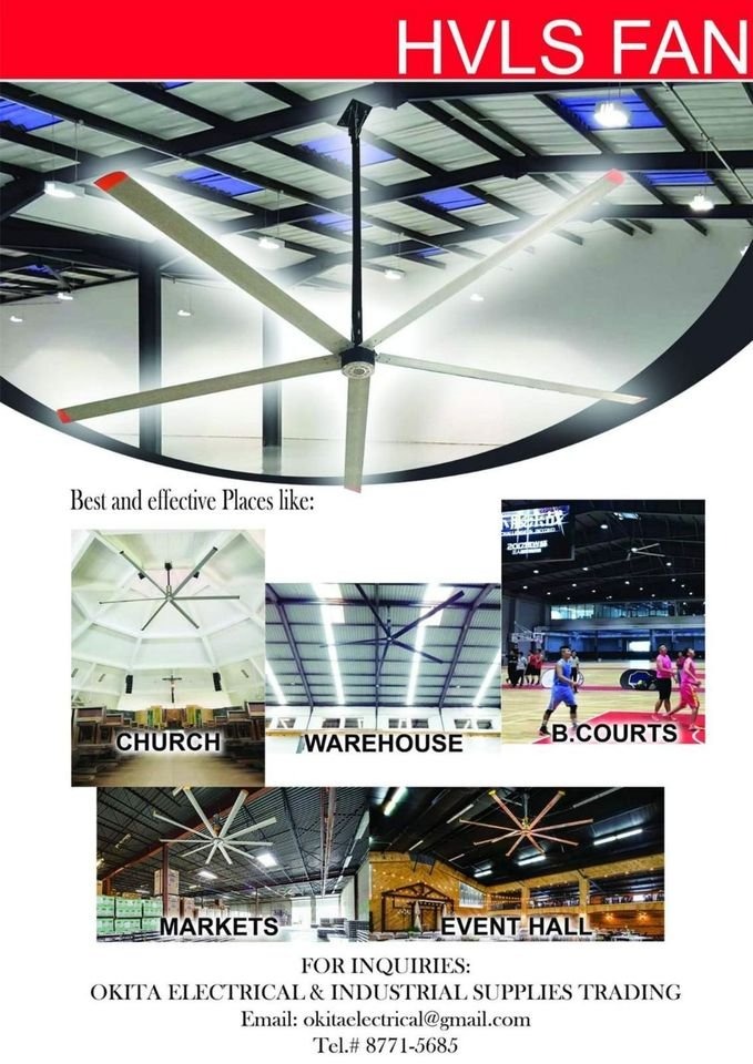 UNI-AIRE HVLS CEILING FAN, TV & Home Appliances, Air Conditioning and ...