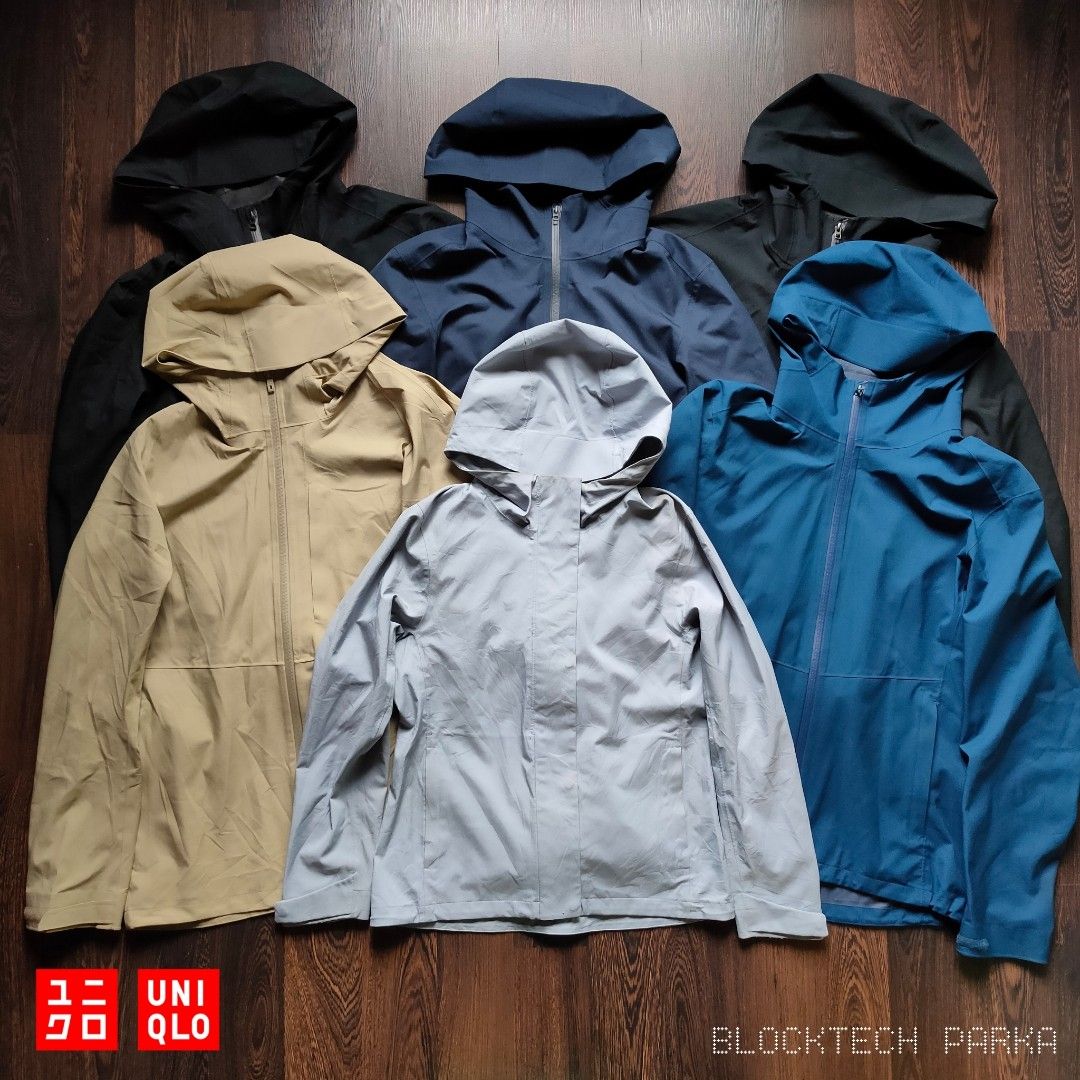 UNIQLO JAPAN | Blocktech Parka Jacket Collection October, Men's Fashion ...