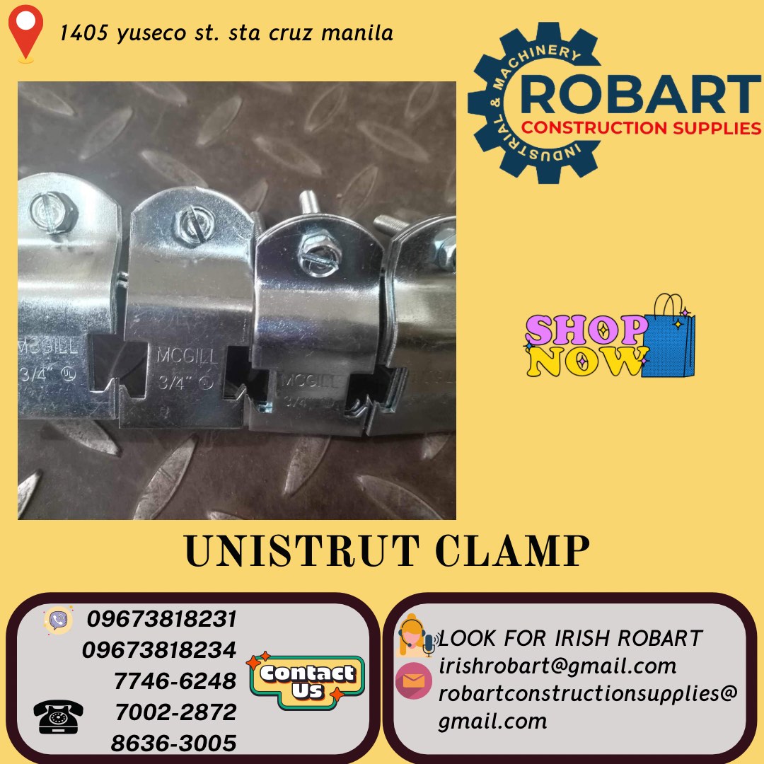 unistrut clamp, Commercial & Industrial, Construction Tools & Equipment ...
