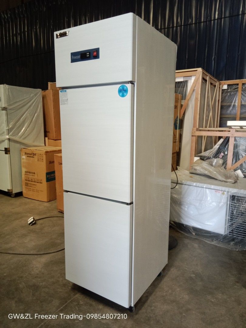 Upright Stainless 2 door freezer Upright Stainless Freezer Blower type ...