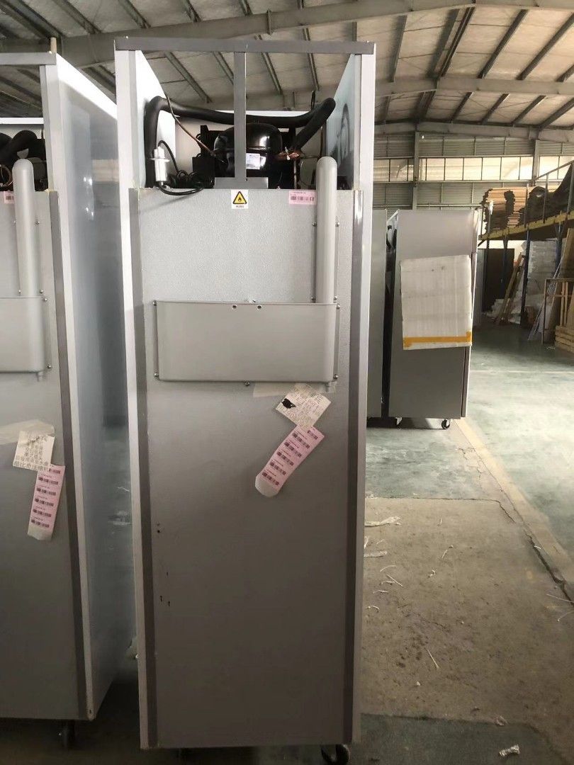 Upright Stainless 2 door freezer Upright Stainless Freezer Blower type ...