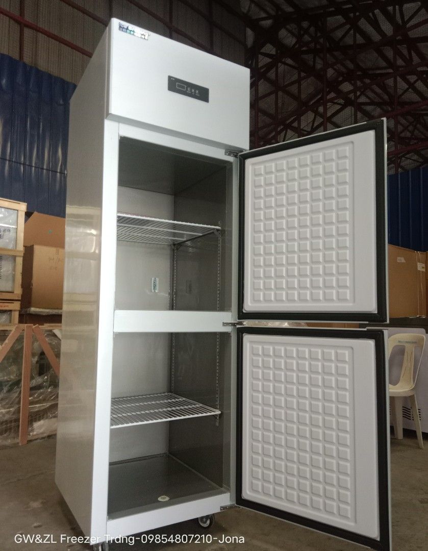 Upright Stainless 2 door freezer Upright Stainless Freezer Blower type ...