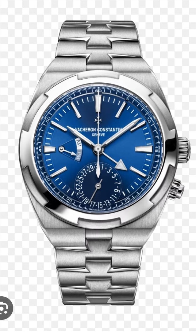 VC Overseas Dual Time 7900V/110A-B334, Luxury, Watches on Carousell