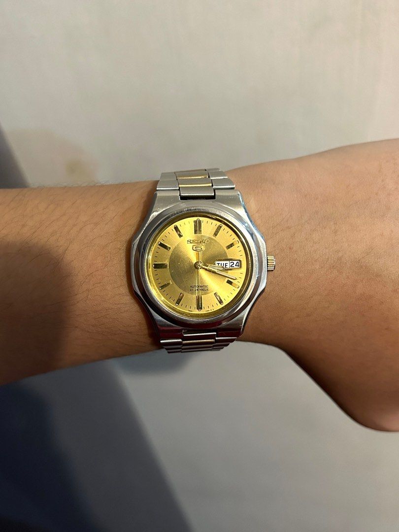 VERY RARE Seikonaut Seiko 5 SNKK50 Patek Philippe Nautilus Homage ...
