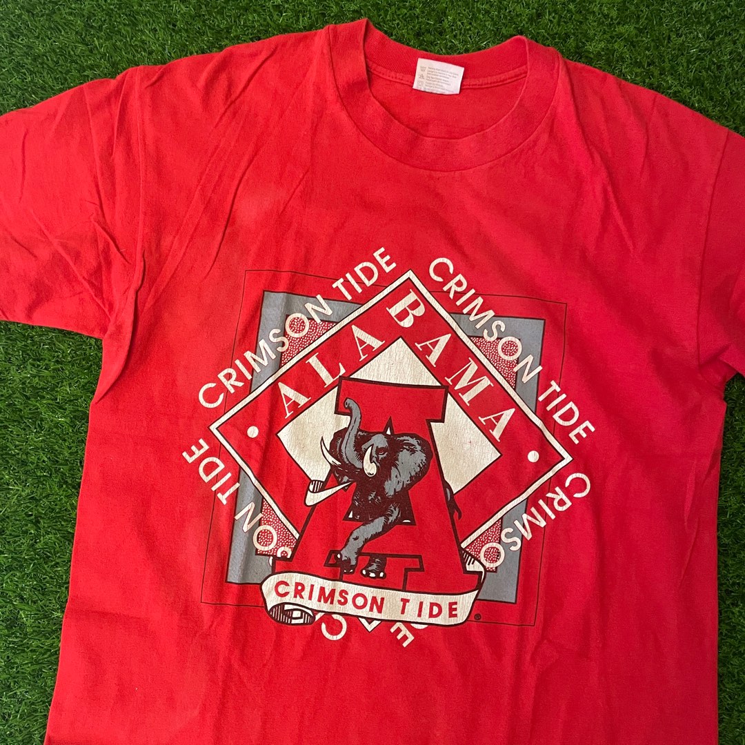 Vintage 1980s NCAA University of Alabama Crimson Tide Football Team ...