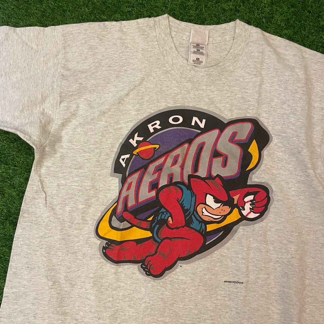 Vintage 1997 MLB Akron Aeros RubberDucks Shirt, Men's Fashion, Tops ...