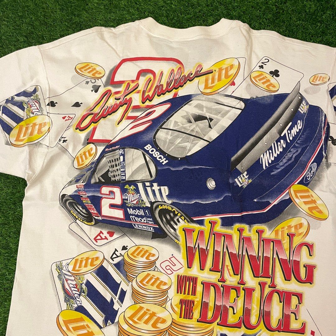 Vintage 1998 Rusty Wallace Winning With the Deuce Deuces Wild Miller ...