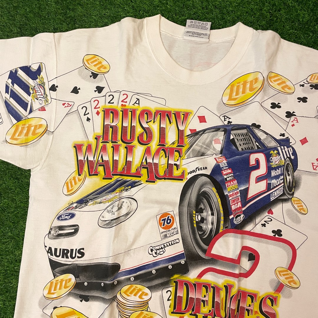 Vintage 1998 Rusty Wallace Winning With the Deuce Deuces Wild Miller ...