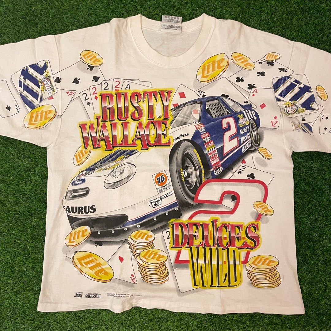 Vintage 1998 Rusty Wallace Winning With the Deuce Deuces Wild Miller ...