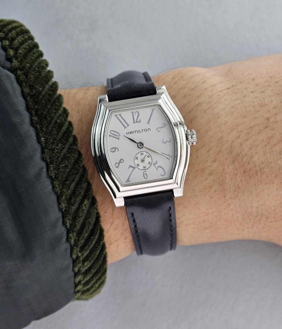 Vintage Hamilton Stepped Tonneau Case Watch Ref. 051110, Women's ...