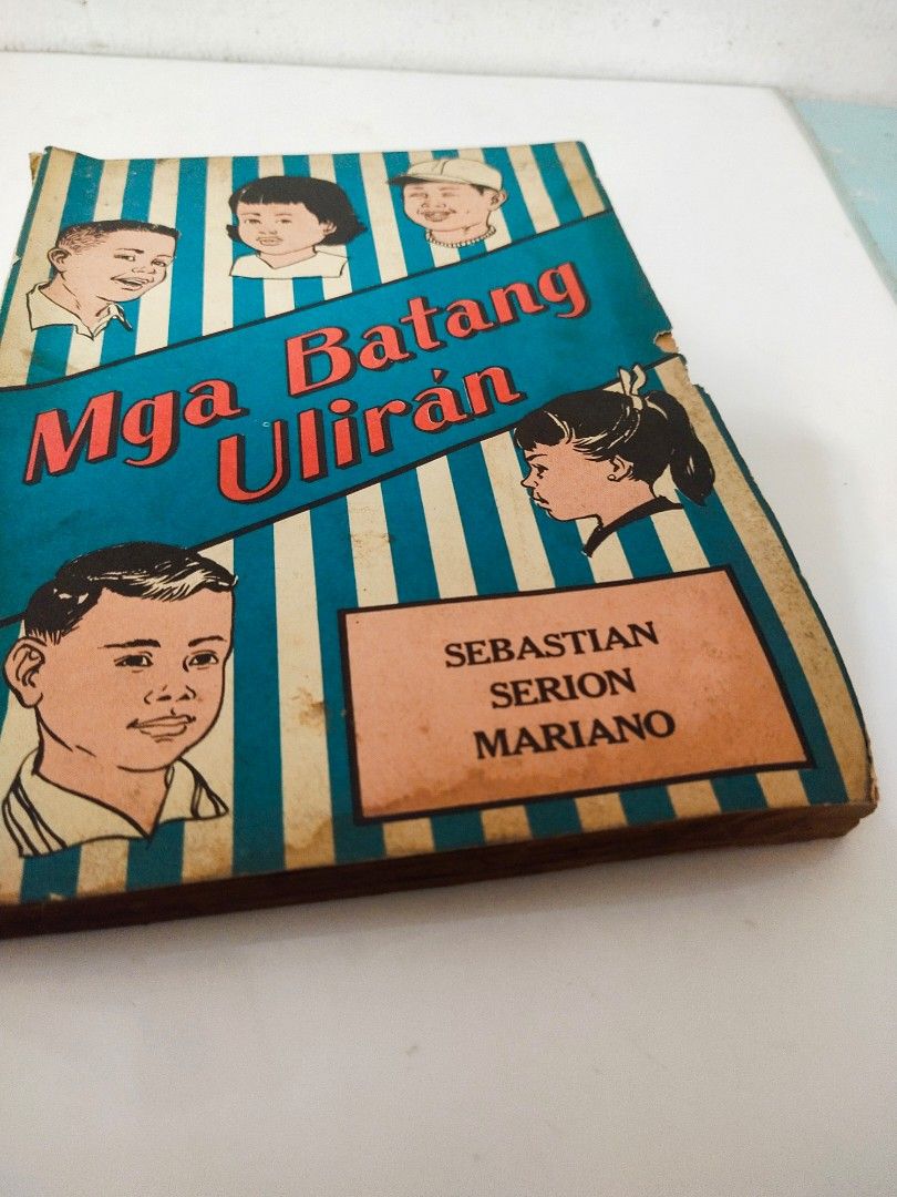 vintage Schoolbook "Mga Batang Uliran"/Sebastian,Serion,Mariano/yr.1947 ...