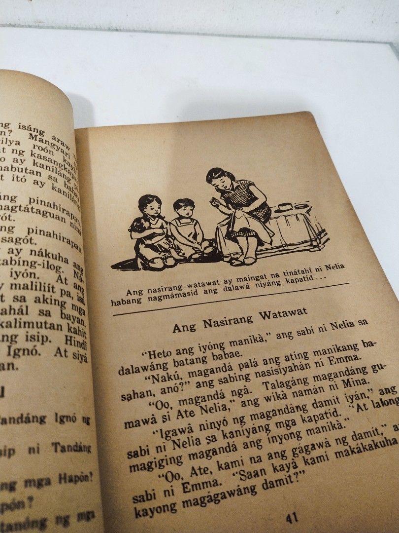 vintage Schoolbook "Mga Batang Uliran"/Sebastian,Serion,Mariano/yr.1947 ...