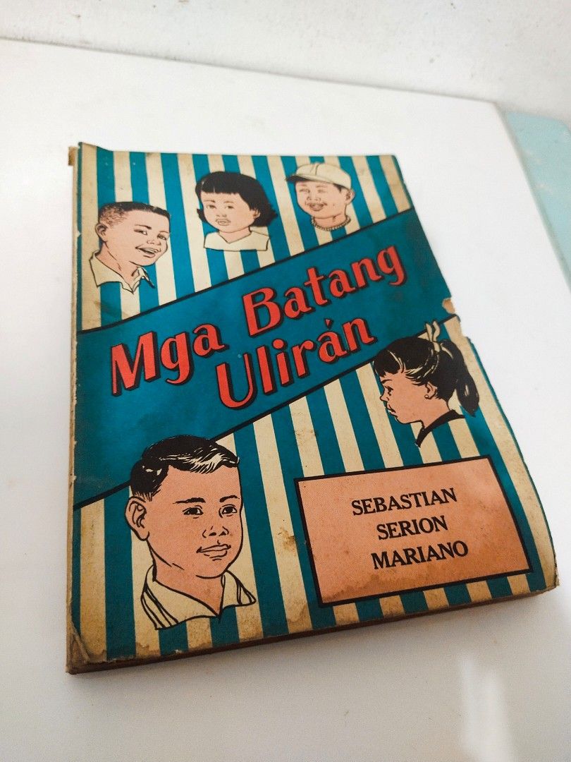 vintage Schoolbook "Mga Batang Uliran"/Sebastian,Serion,Mariano/yr.1947 ...