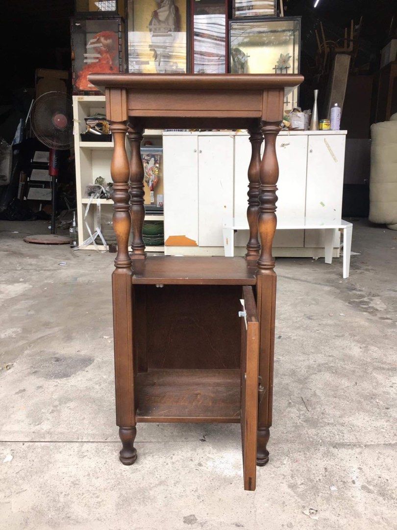 Vintage telephone rack, Furniture & Home Living, Furniture, Other Home ...