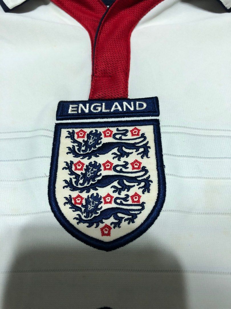 Vintage Umbro England Homeshirt Owen 2003-2005 kit, Men's Fashion, Tops ...