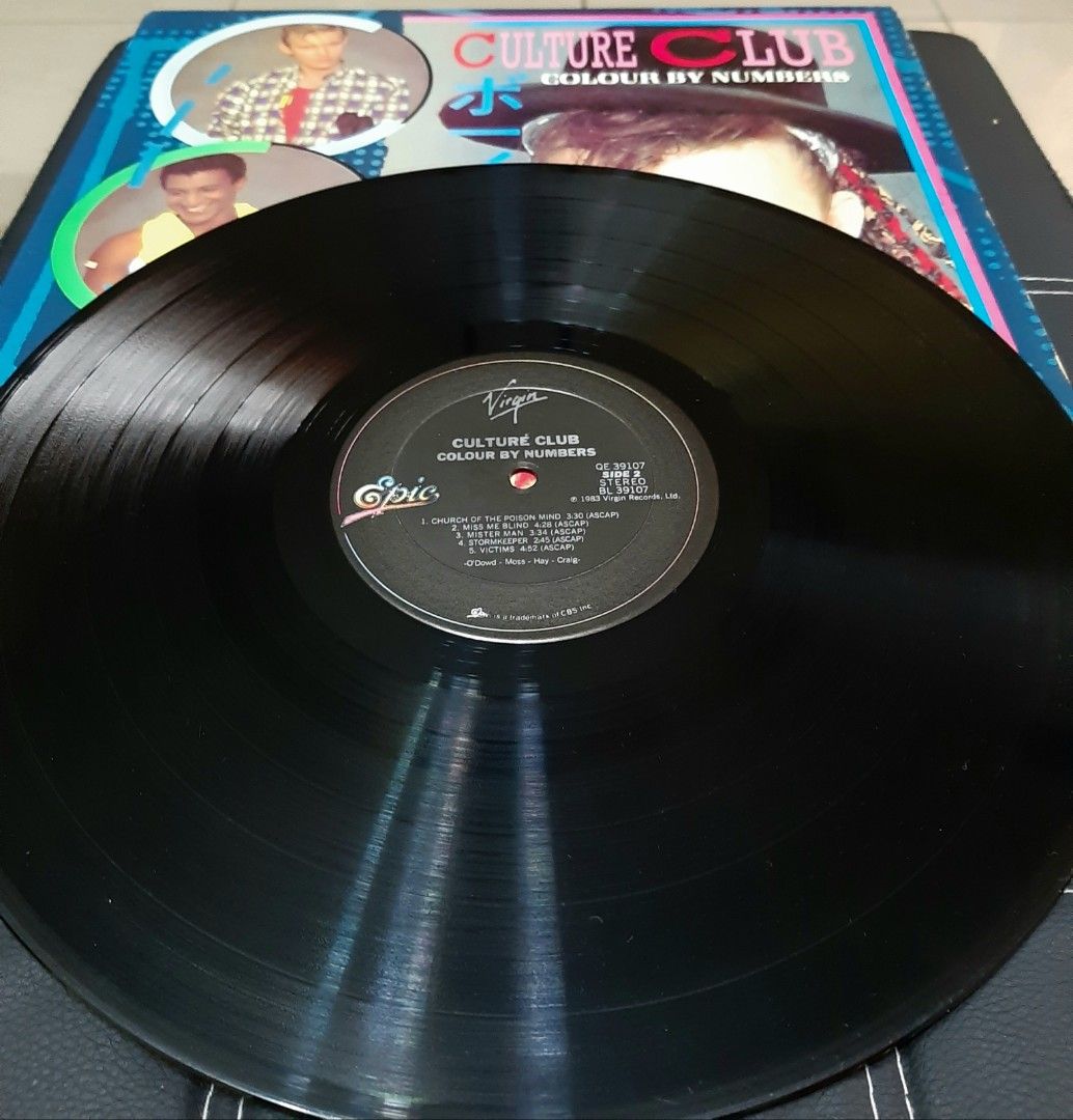 VINYL: CULTURE CLUB..COLOUR BY NUMBERS album, Hobbies & Toys, Music ...