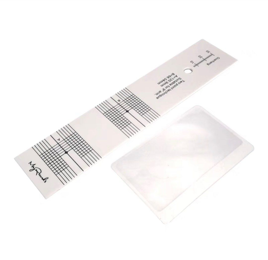 Vinyl Turntable Cartridge Alignment Protractor Calibration Tool, Audio ...