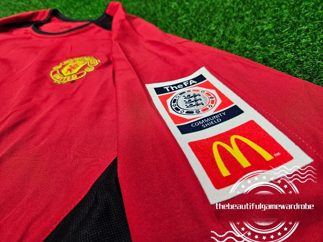 V.Nistelrooy 2003 Manchester United FC Community Shield home football ...