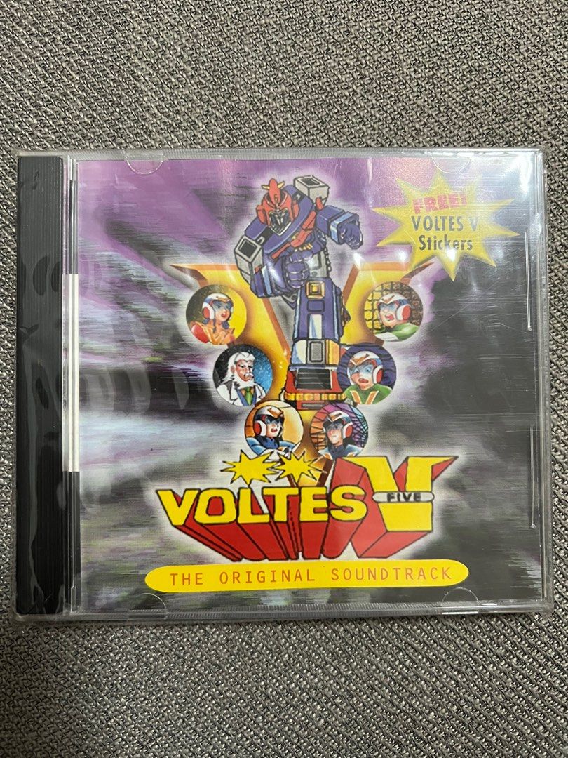 Voltes Five Soundtrack Original CD sealed, Hobbies & Toys, Music ...