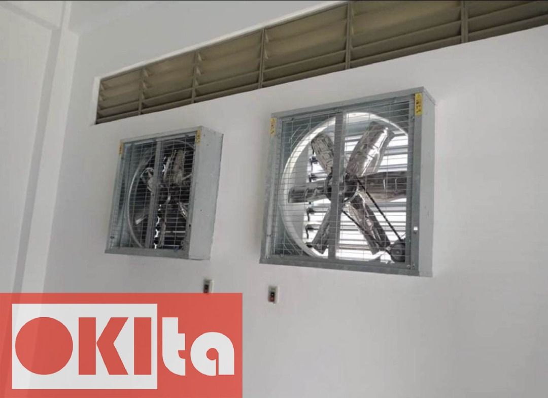 Vortex Industrial Exhaust Fan Excellent for Poultry Houses, Piggeries ...