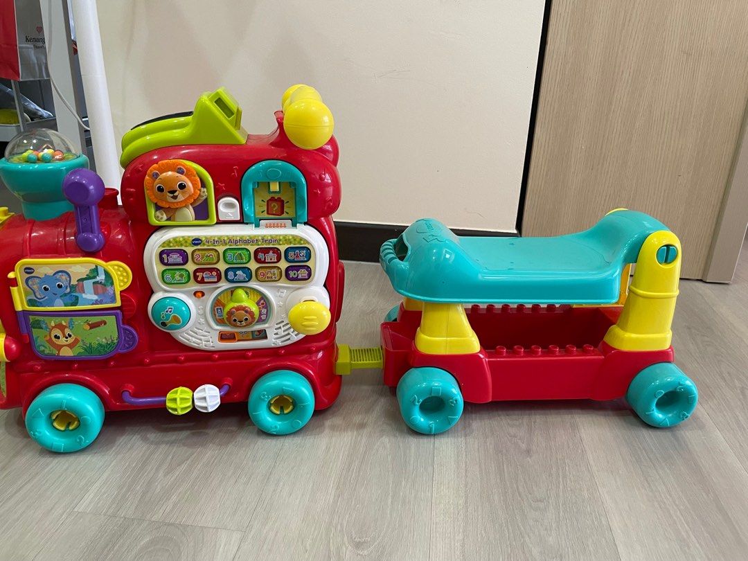 VTech Baby Push & Ride Alphabet Train for 12-36 Months, Babies & Kids ...