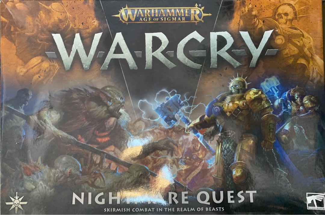Warcry nightmare quest Warhammer Aos, 興趣及遊戲, 玩具 & 遊戲類 - Carousell