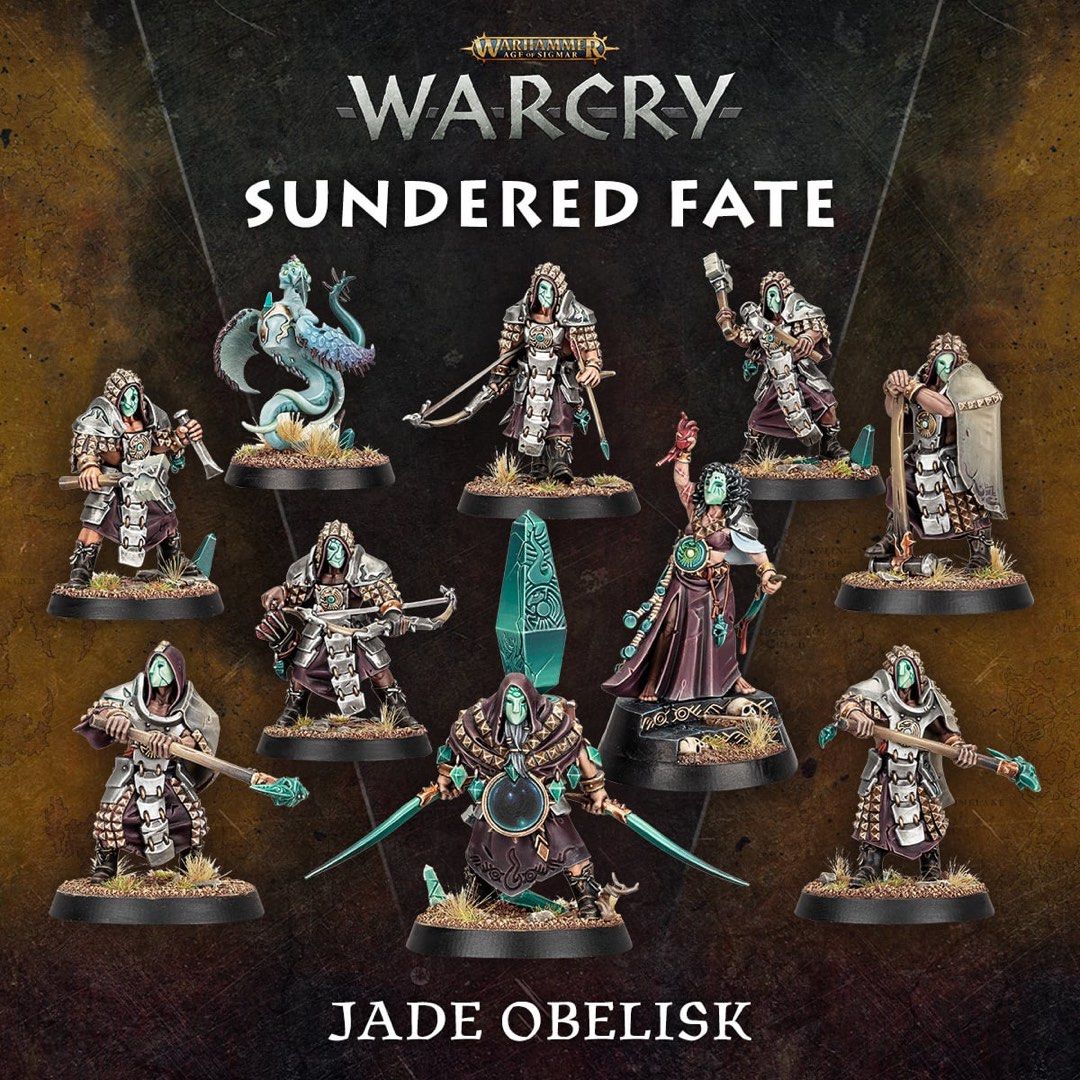 Warhammer Jade Oblisks AOS Warcry, Hobbies & Toys, Toys & Games on ...