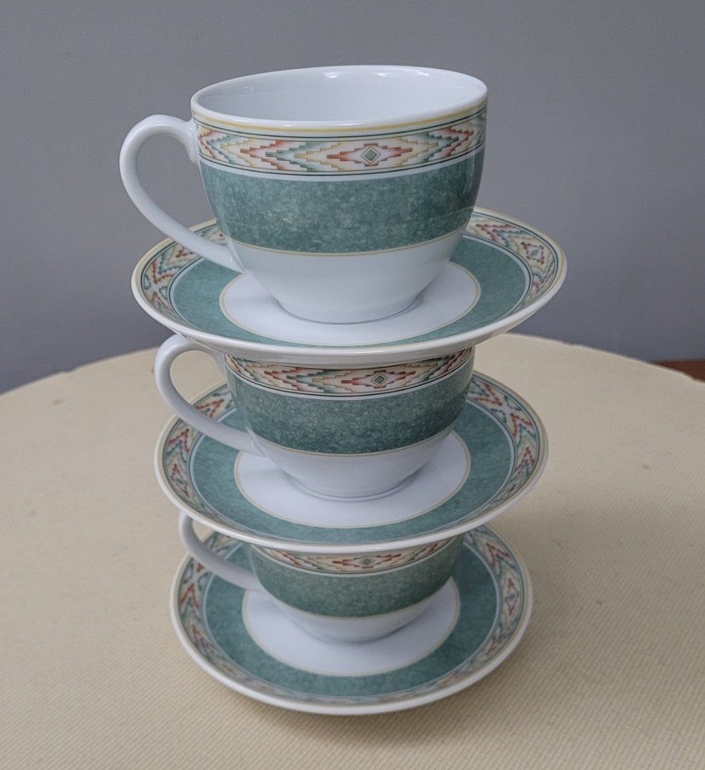 Wedgwood Aztec tea set, Furniture & Home Living, Kitchenware ...