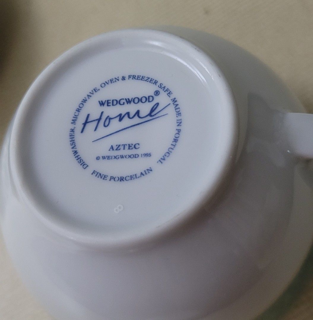 Wedgwood Aztec tea set, Furniture & Home Living, Kitchenware ...