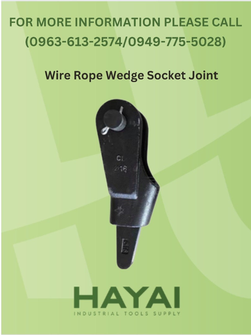 Wire Rope Wedge Socket joint, Commercial & Industrial, Construction ...