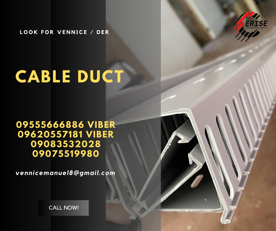 wixim slotted cable duct, Commercial & Industrial, Construction ...