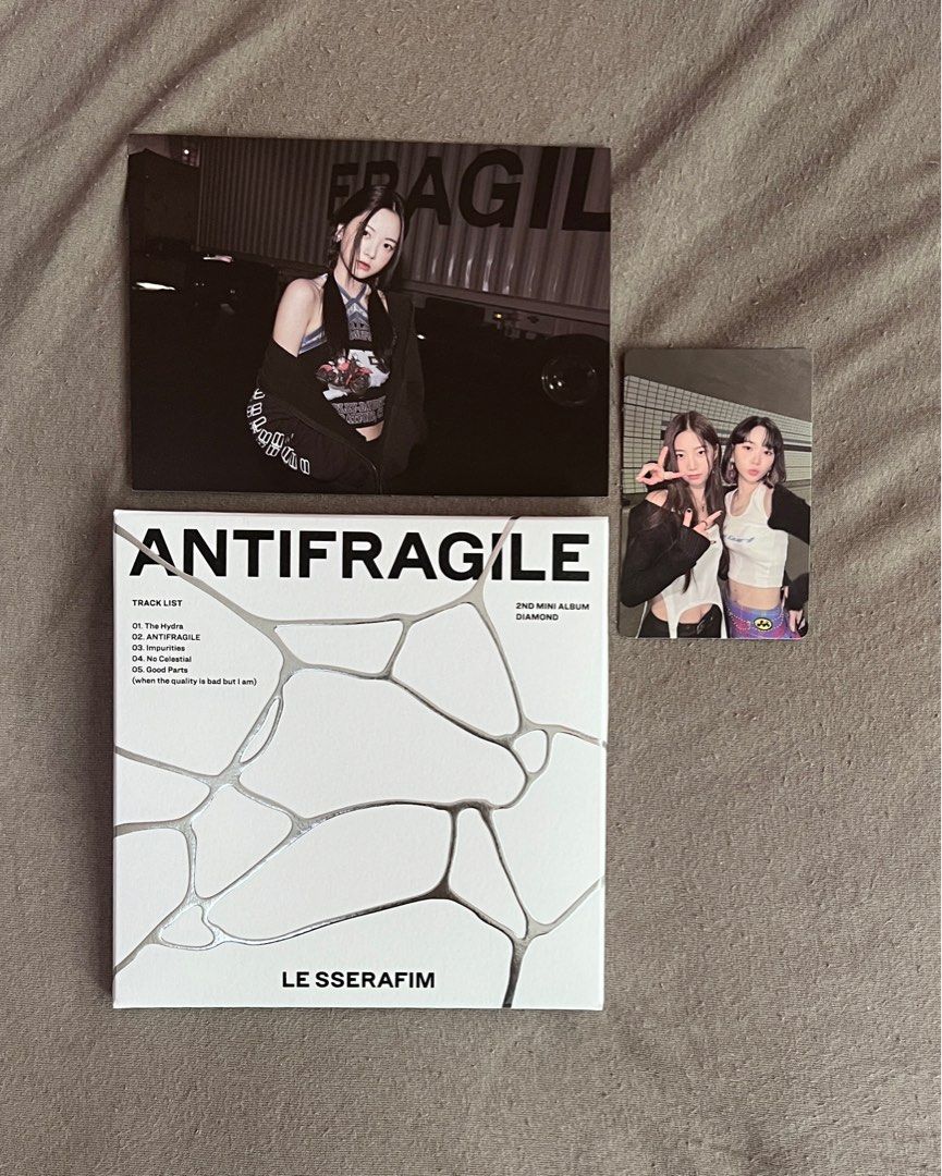 [WTS] lesserafim unsealed antifragile chaewon compact version album ...
