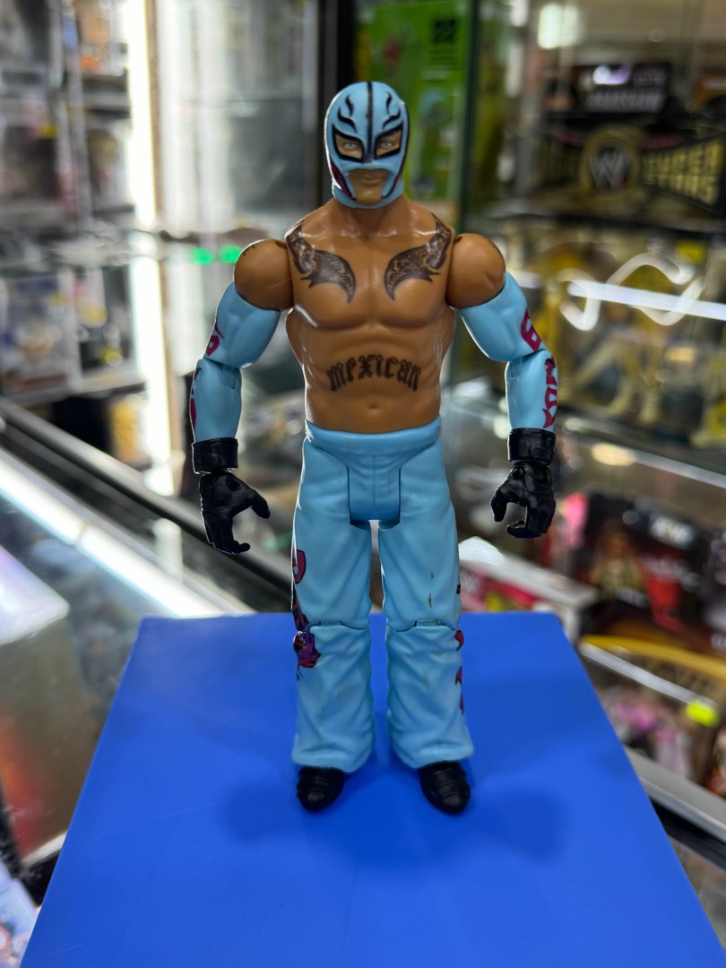WWE Mattel Basic Rey Mysterio, Hobbies & Toys, Toys & Games on Carousell