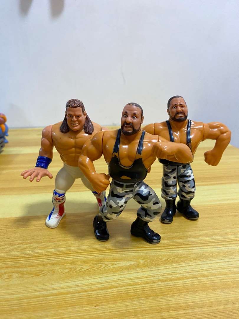 WWF Hasbro figures, Hobbies & Toys, Toys & Games on Carousell