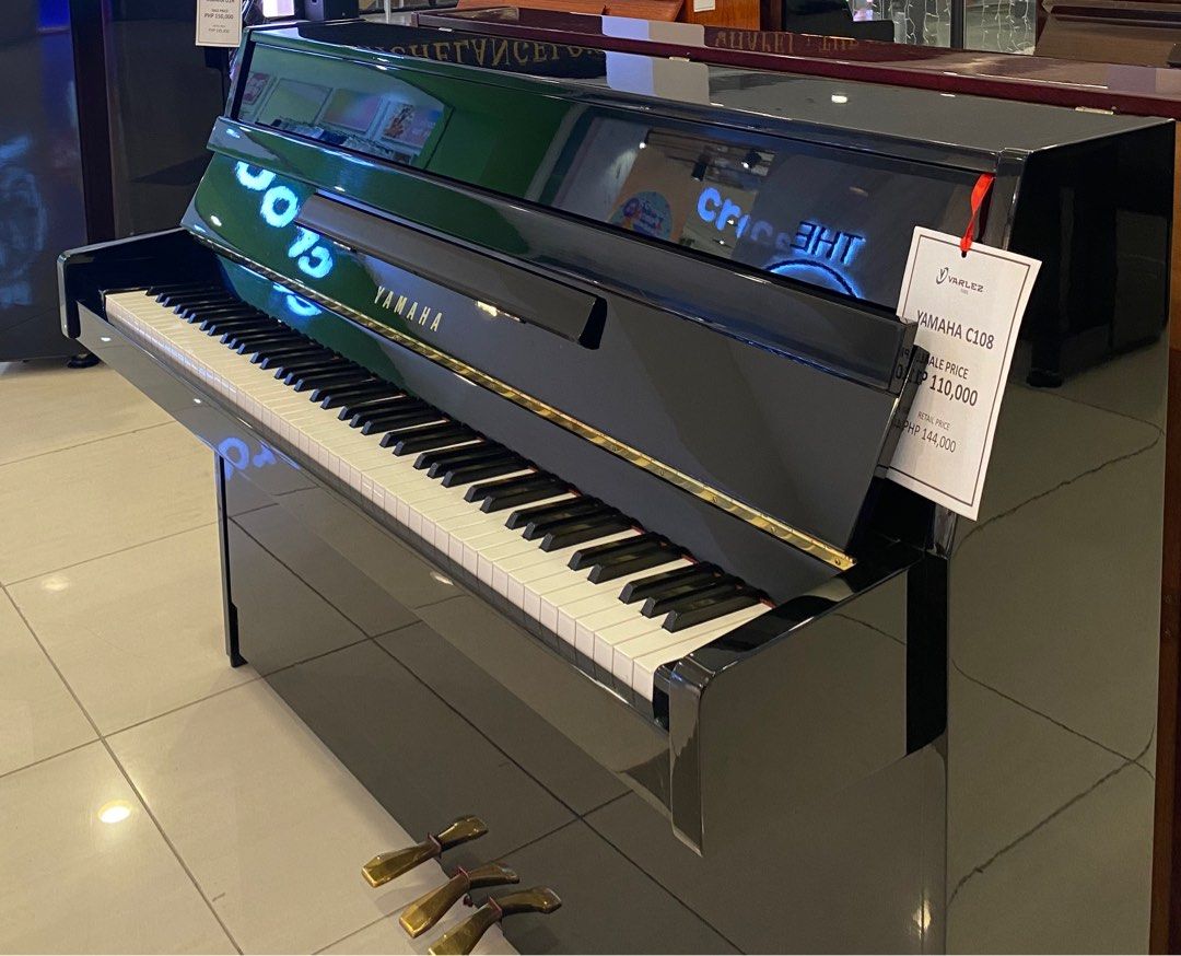 Yamaha Model C108, Hobbies & Toys, Music & Media, Musical Instruments ...