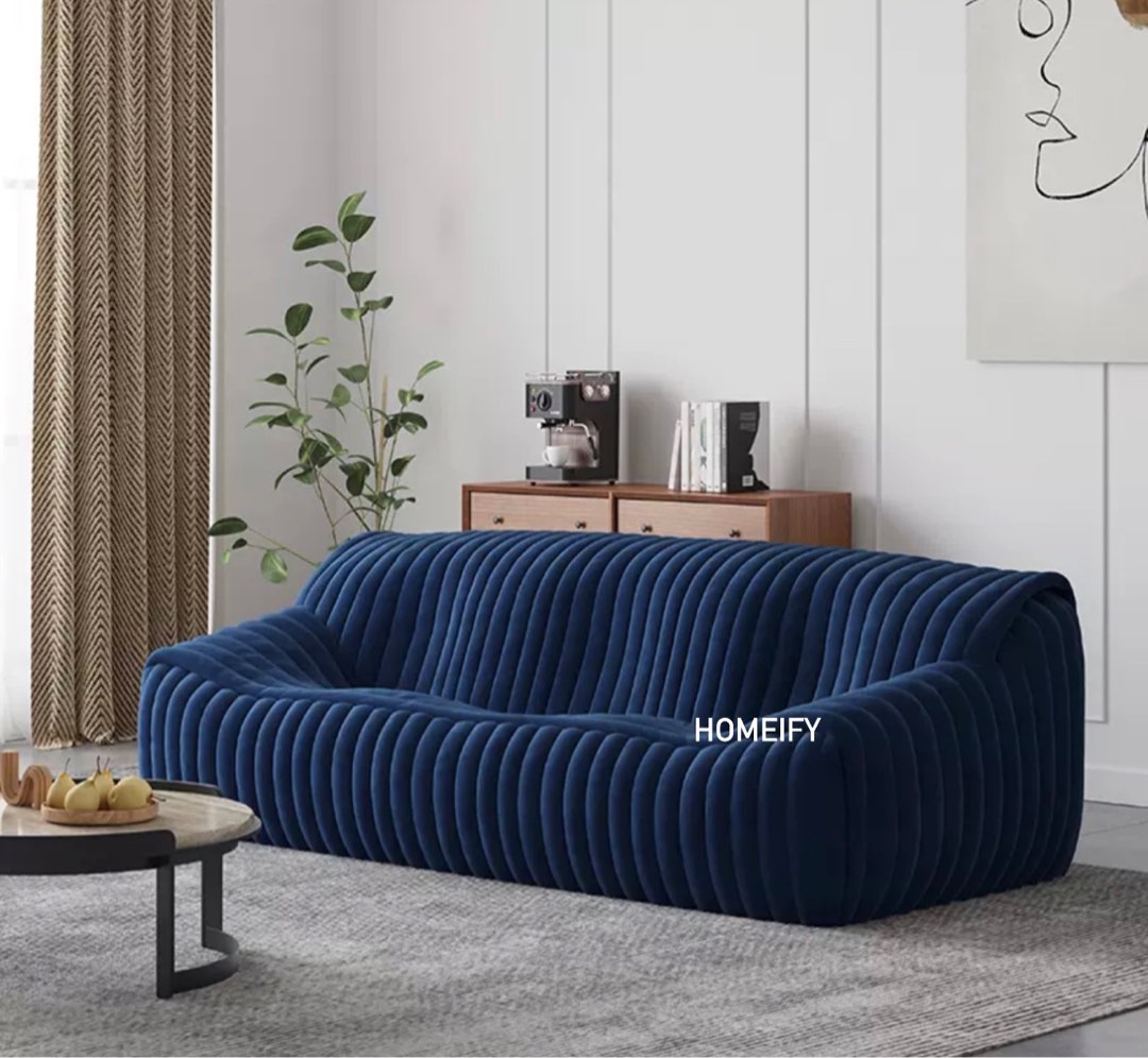 ZAELAR Modern Unique Sofa, Furniture & Home Living, Furniture, Sofas on ...