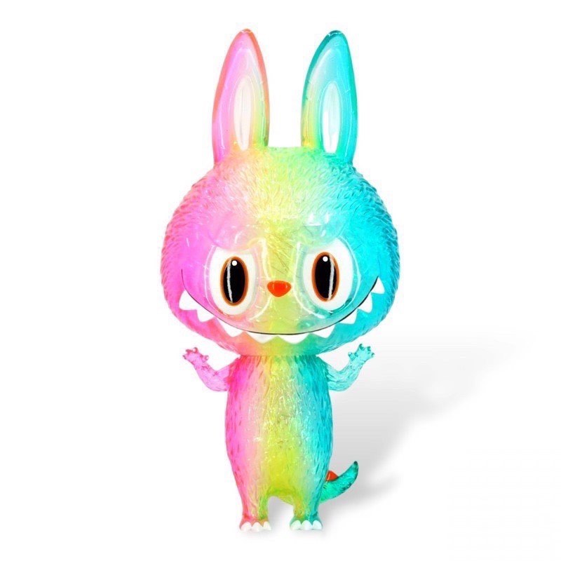 zimomo transparent Labubu kasing lung how2work, 興趣及遊戲, 玩具 & 遊戲類 - Carousell
