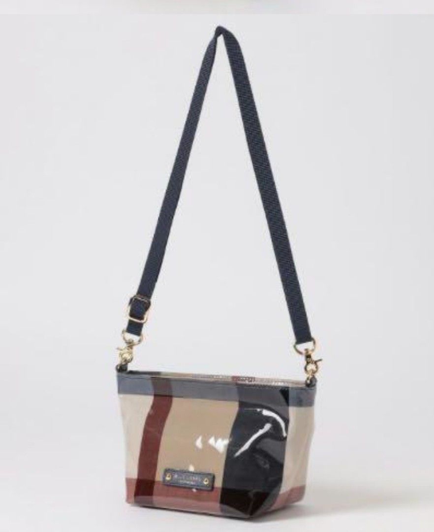 "100% AUTHENTIC" BLUE LABEL CRESTBRIDGE Japan Check Sling Bag (Small ...