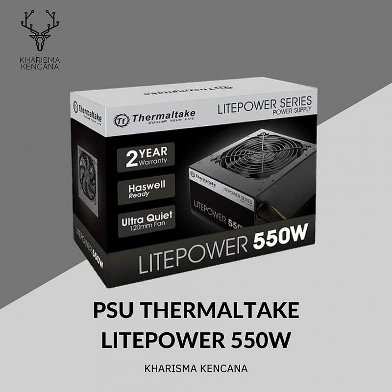 550W PSU - Thermaltake Litepower Series, Computers & Tech, Parts ...