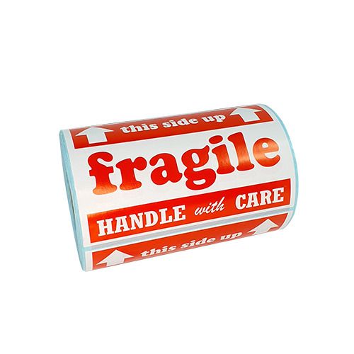 6x4 FRAGILE, HANDLE WITH CARE, KEEP DRY Sticker 500Pcs, Everything Else ...