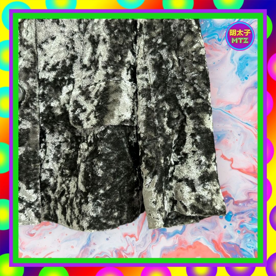 二手 菲力雅 灰色 細毛絨 可拆毛領 外套 F1024 【明太子 古著應召站】, 她的時尚, 外套、夾克、大衣在旋轉拍賣