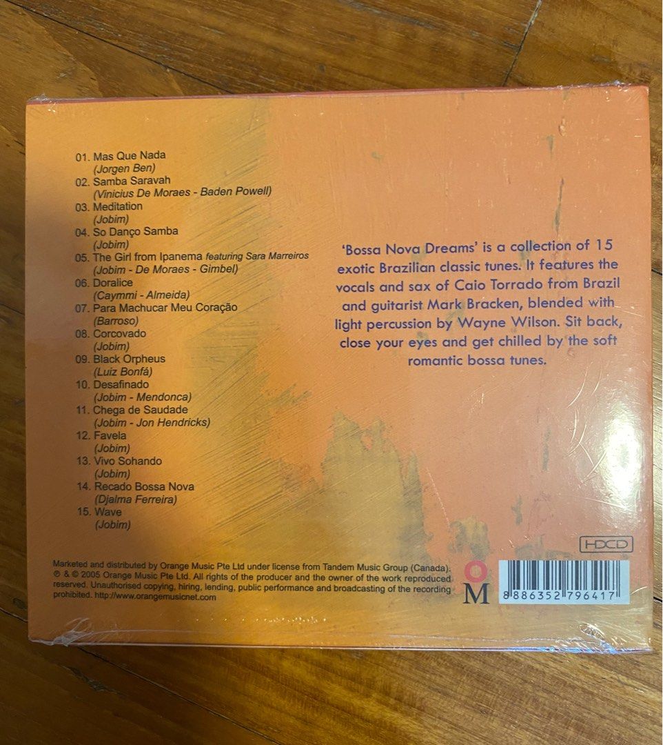 ( Bossa Nova music CD ) Mark Bracken & Caio Torrado - Bossa Nova Dreams ...