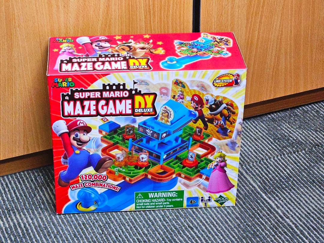 [全新現貨] Epoch Games Mario Maze Game Dx 瑪利歐迷宮遊戲DX, 兒童＆孕婦用品, 嬰兒玩具 - Carousell