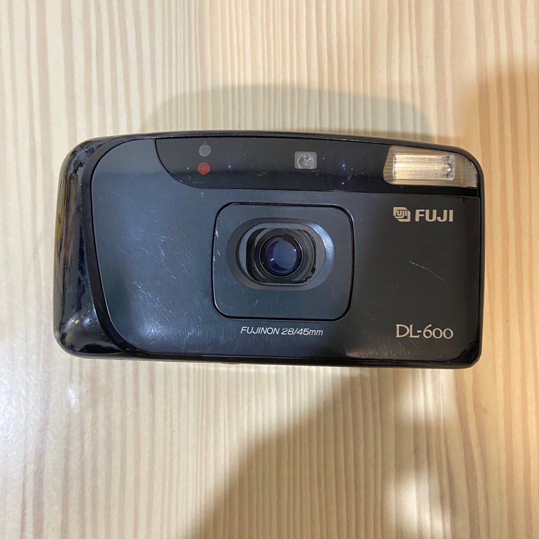富士 FUJI DL-600 雙定焦(28/45mm) 傻瓜相機 底片相機, 相機攝影, 相機在旋轉拍賣