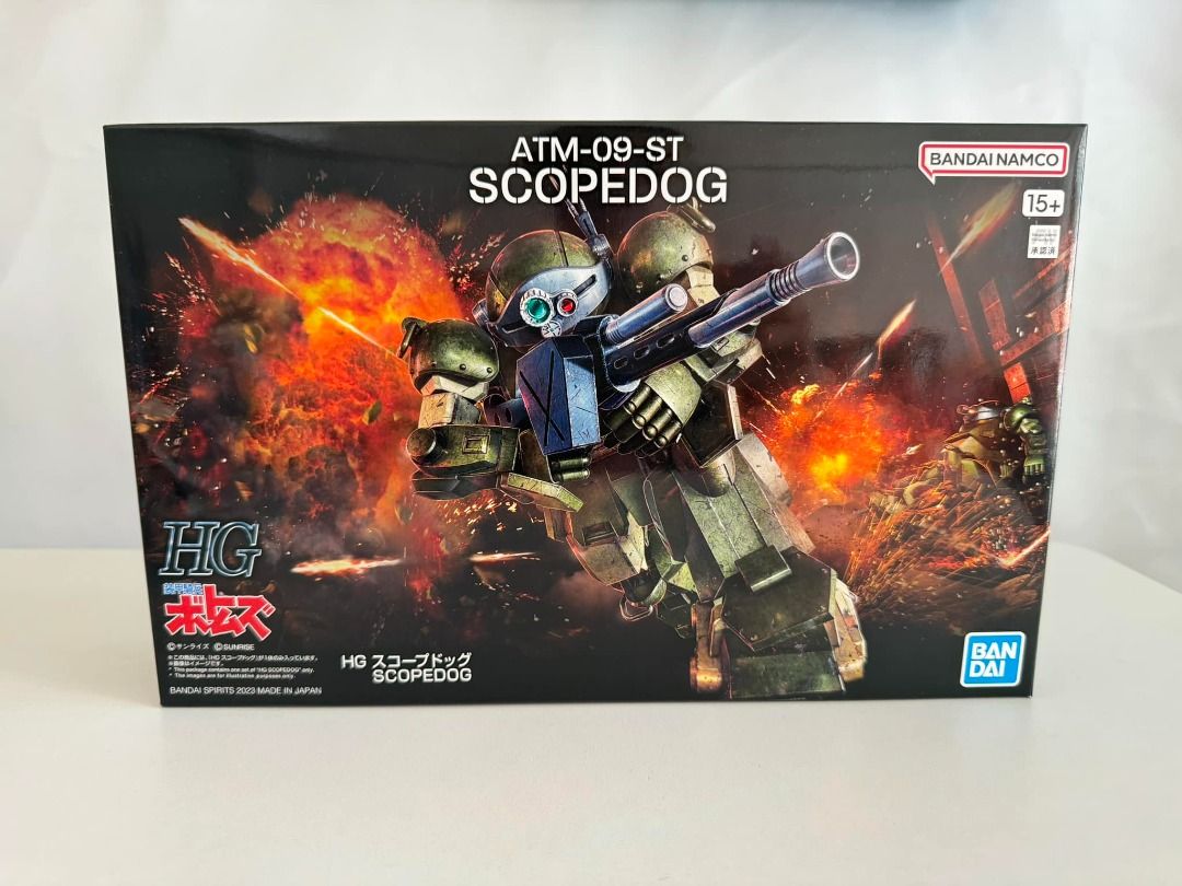 [ PRE ORDER / 預訂 ] BANDAI HG SCOPEDOG HG 眼鏡鬥犬 塑料組裝模型, 興趣及遊戲, 玩具 & 遊戲類 ...