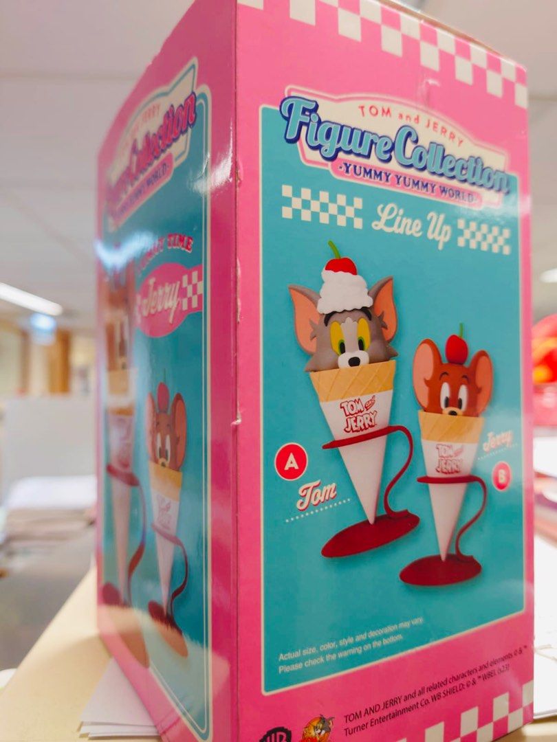 全新正版 Tom and Jerry 雪糕 Yummy yummy world Jerry figure, 興趣及遊戲, 玩具 & 遊戲類 ...