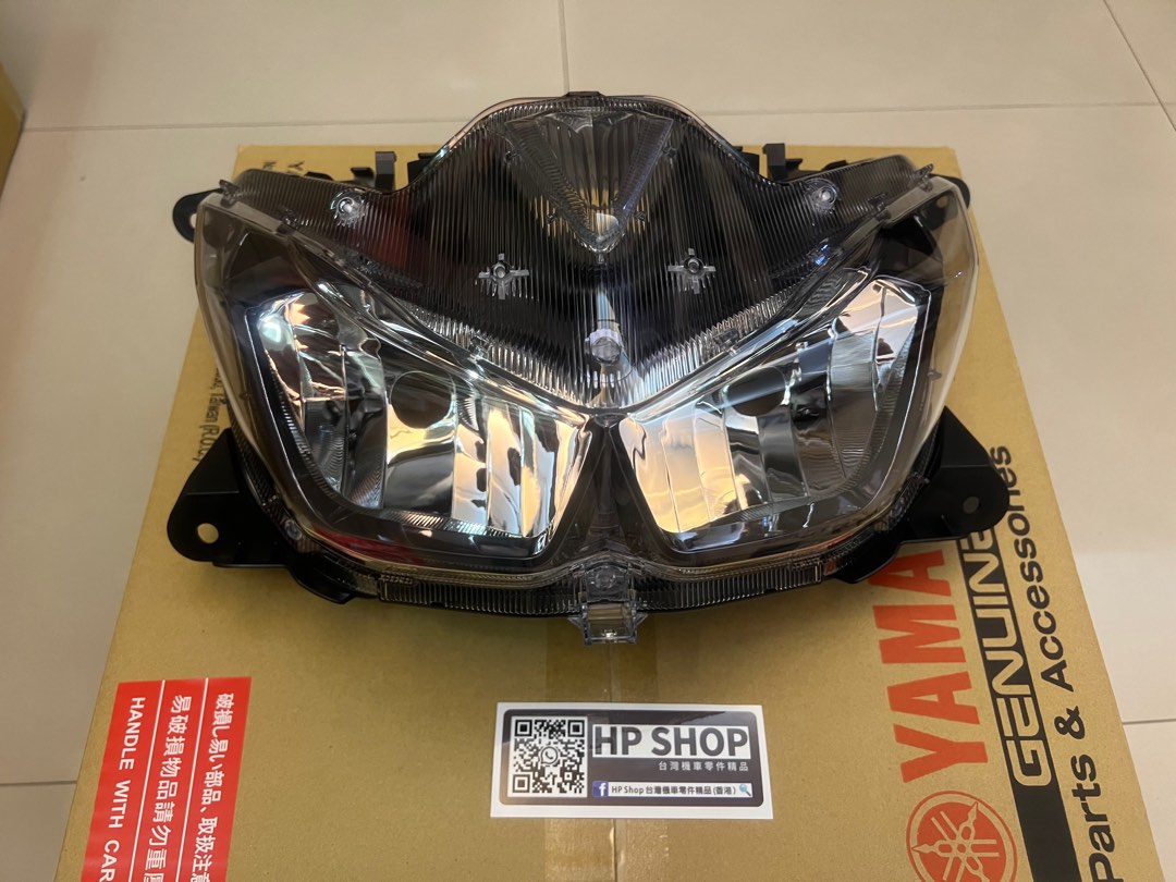 報價 原廠 Yamaha Force155 大燈半組 （不含燈泡及線組）, 電單車買賣 - Carousell