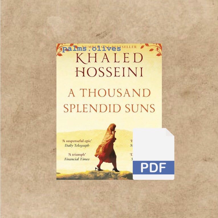 A Thousand Splendid Suns by Khaled Hosseini, Hobbies & Toys, Books ...